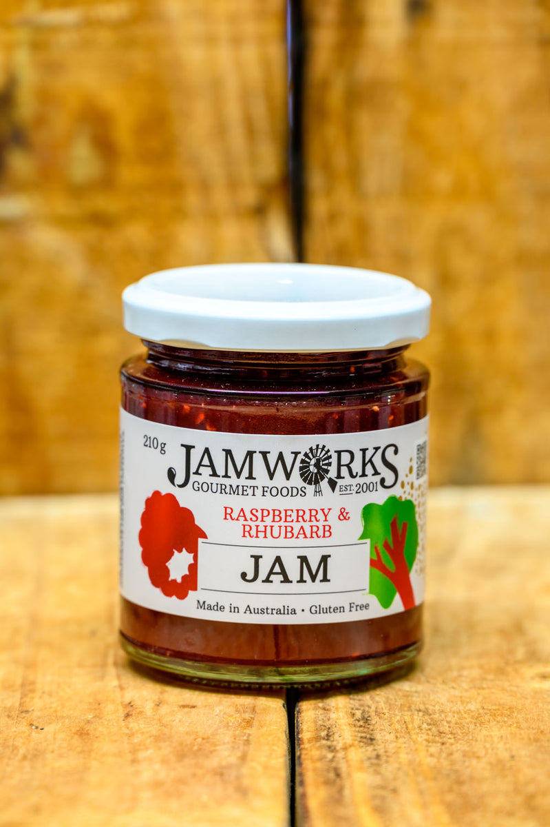 Raspberry Rhubarb Jam – Jamworks Gourmet Foods